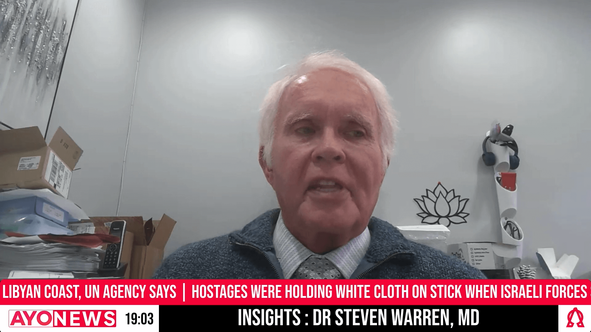 Dr Steven Warren talks Stem Cell Therapy on AYO NEWS Insights - Transcript