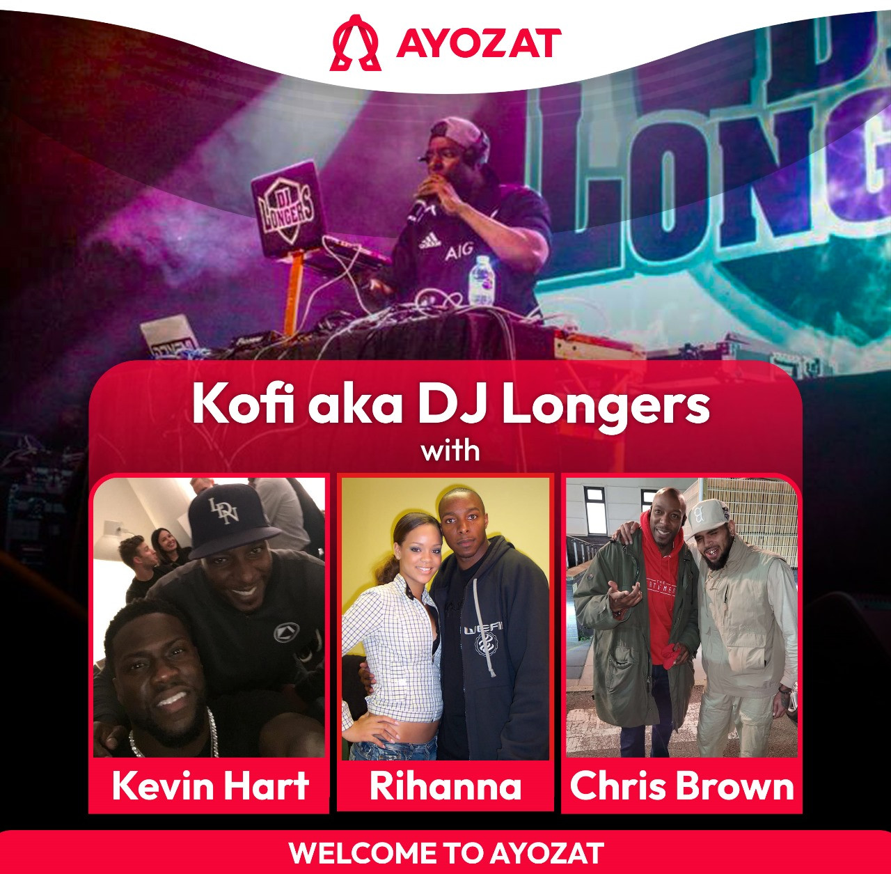Celebrity DJ Longers Takes Centre Stage as Director of Talent at AYOZAT